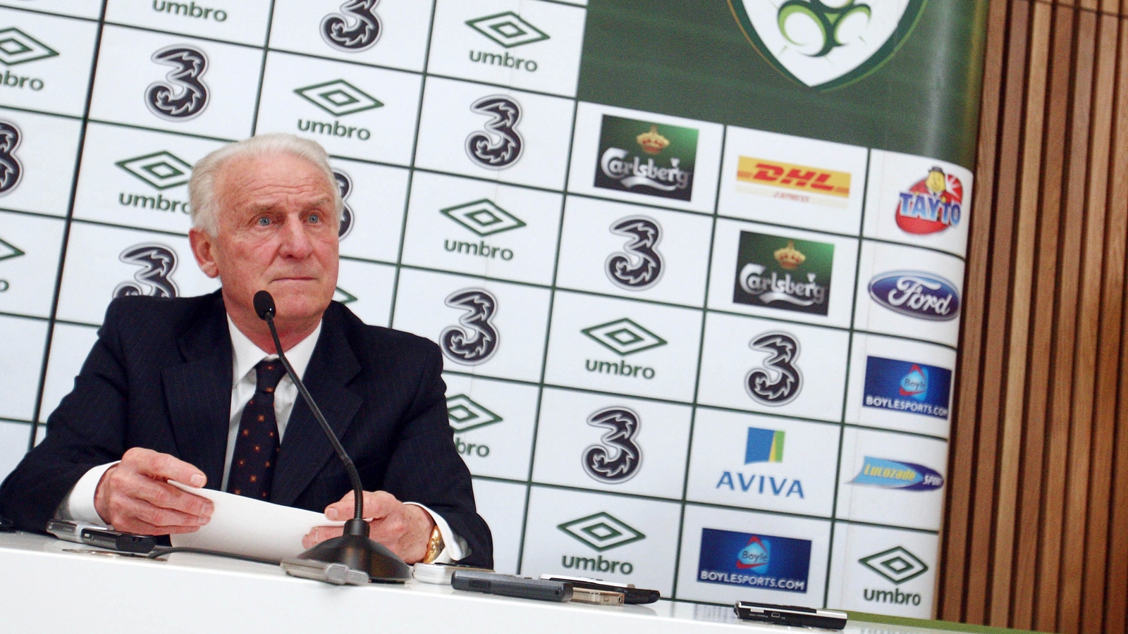 Irish boss explains McCarthy's decision