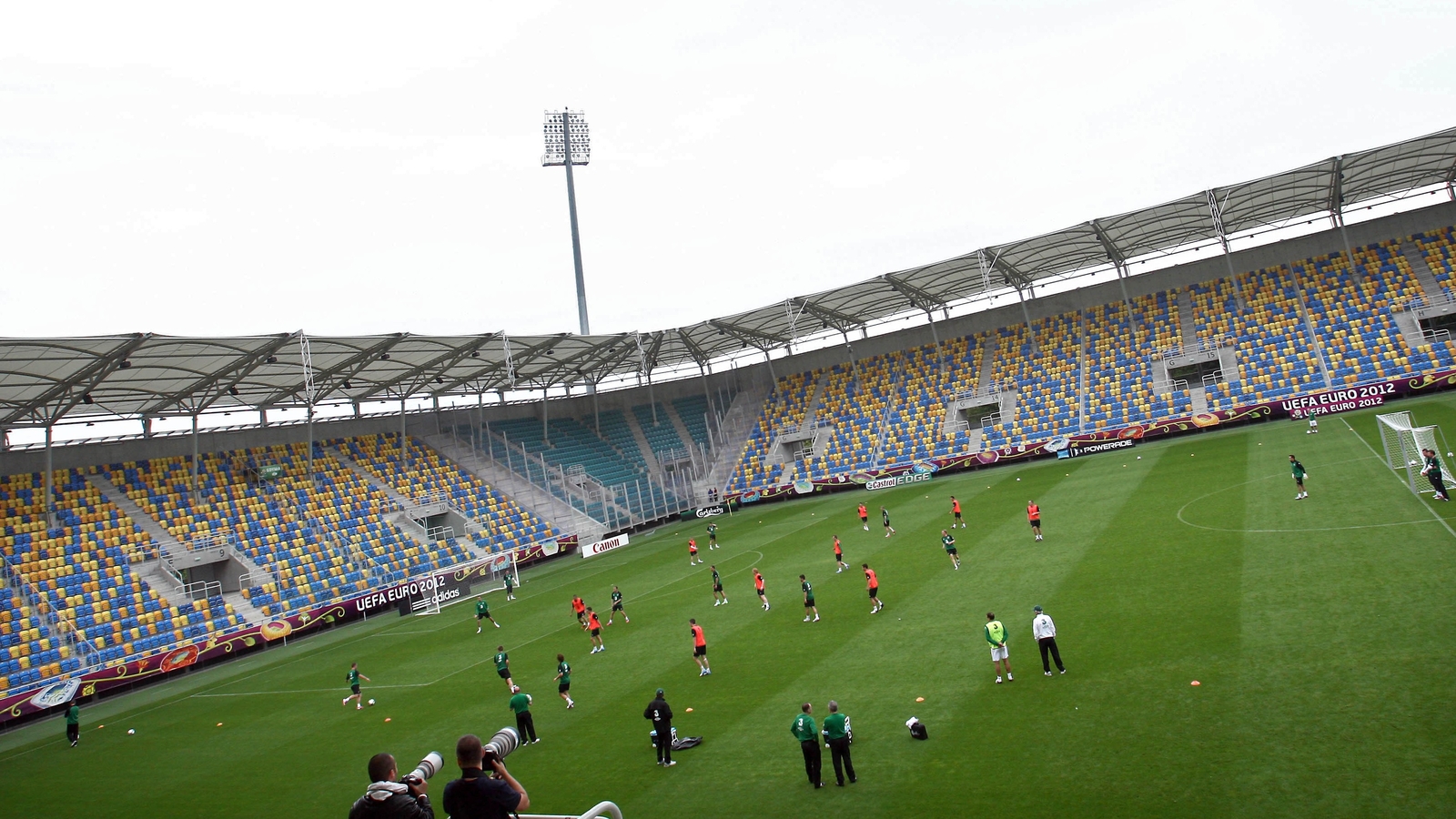 In Pictures: Ireland training