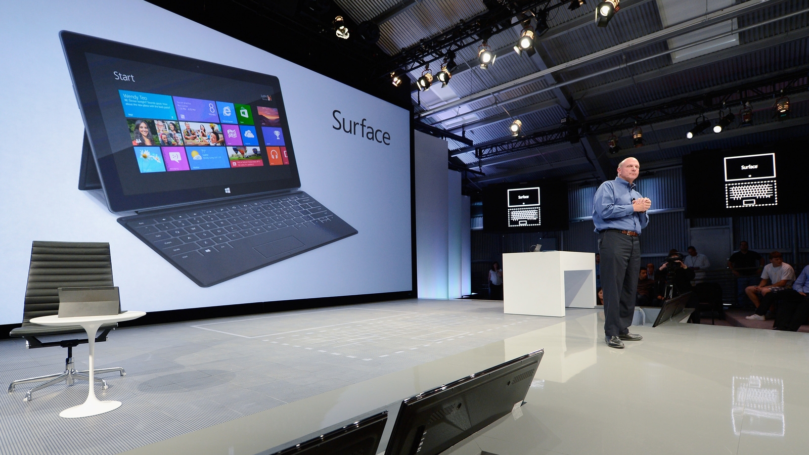 Microsoft shares hit by poor Surface sales