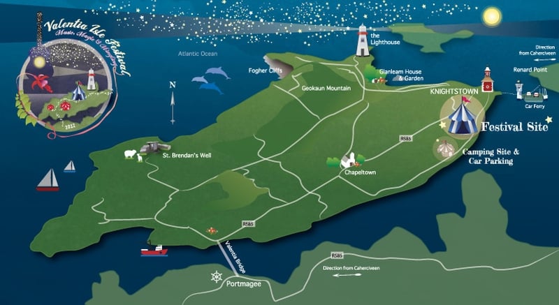 Travel information for Valentia Island Festival