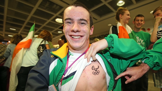 Gallery: Irish Paralympians return home