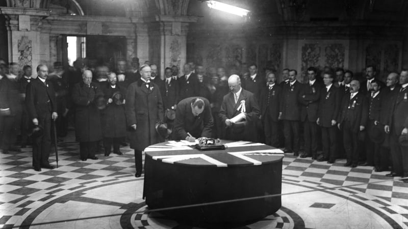Unionists mark signing of Ulster Covenant