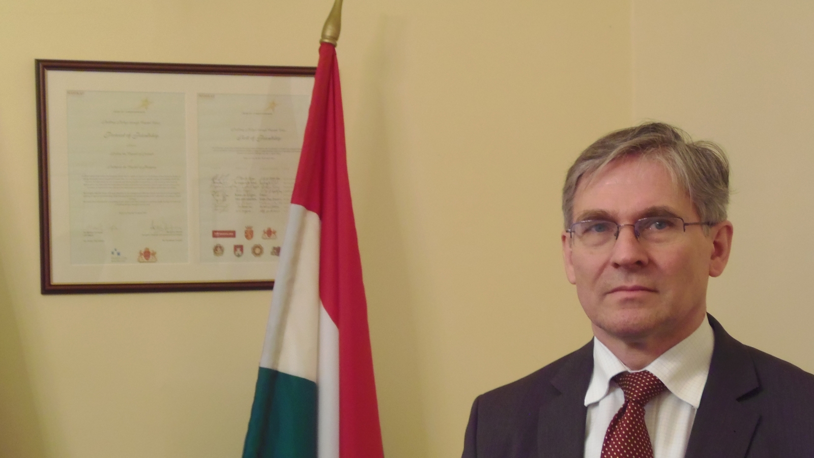 Ambassador: Hungary's Dr Tamás Magyarics