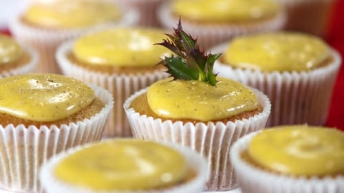 Mincemeat Muffins with Eggnog Icing: Rachel Allen