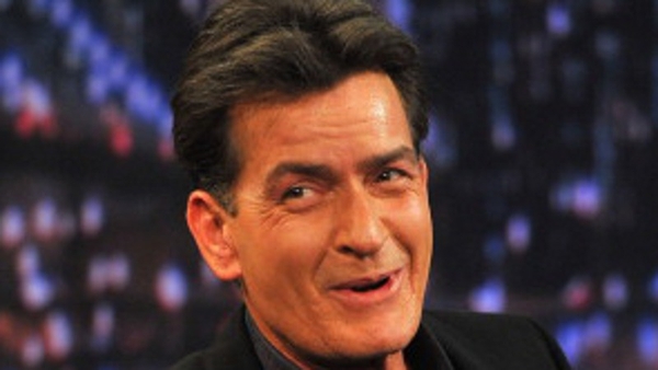 Charlie Sheen graduates from High School