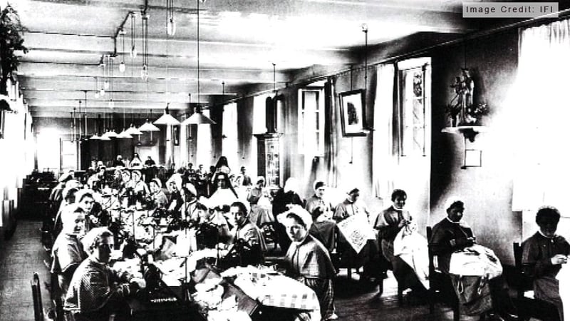 How did Dublin's commercial laundries view Magdalene laundries?