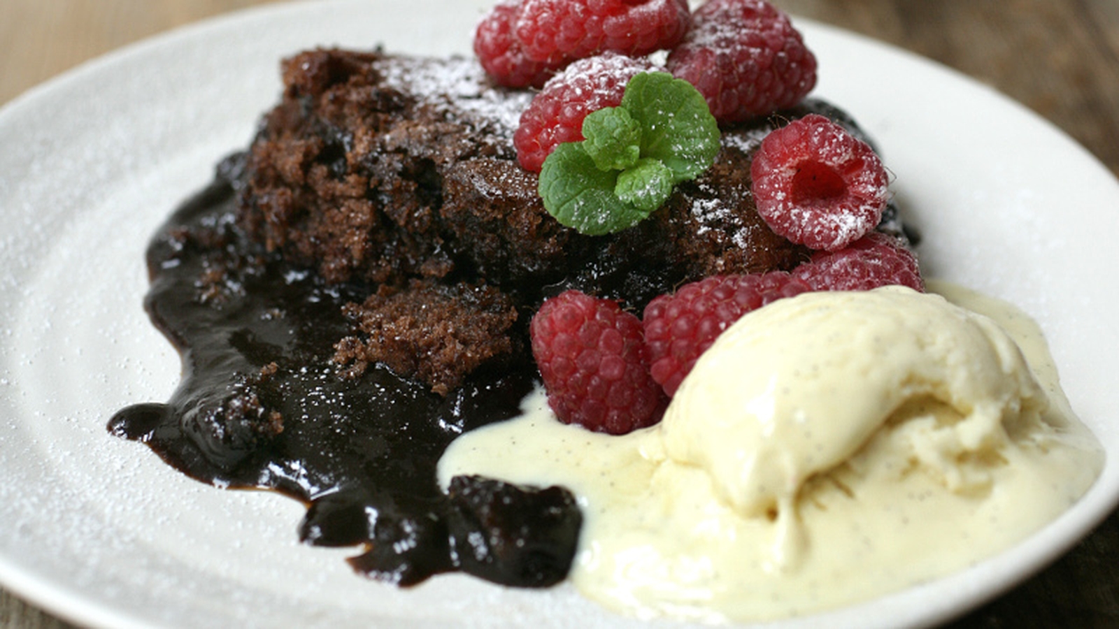 Monica's Magic Molten Chocolate Pudding