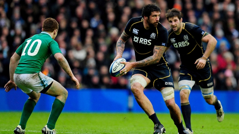 Scotland's Jim Hamilton quits international game