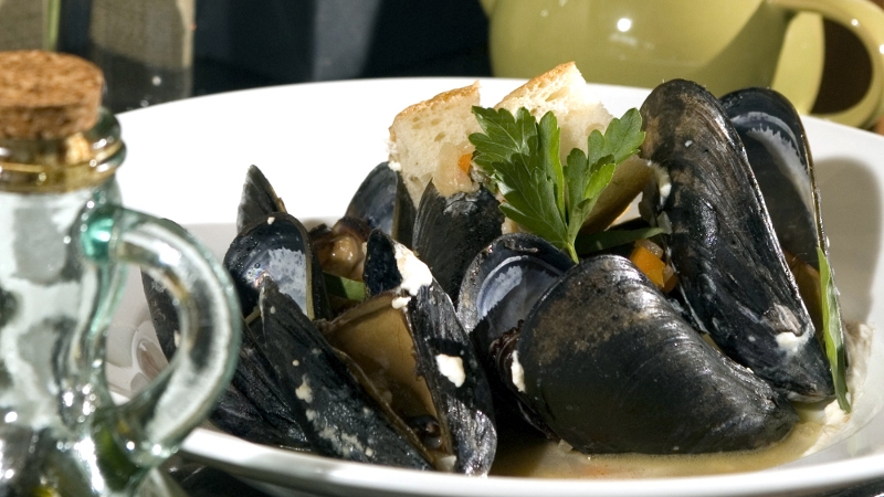 Truly Irish - Mussels in Irish cider