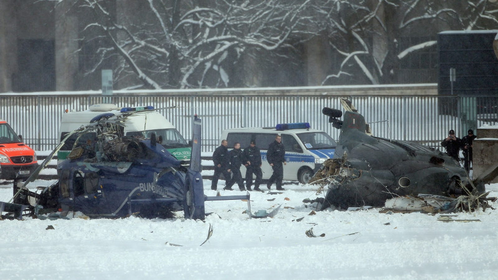 One dead in German police helicopter crash