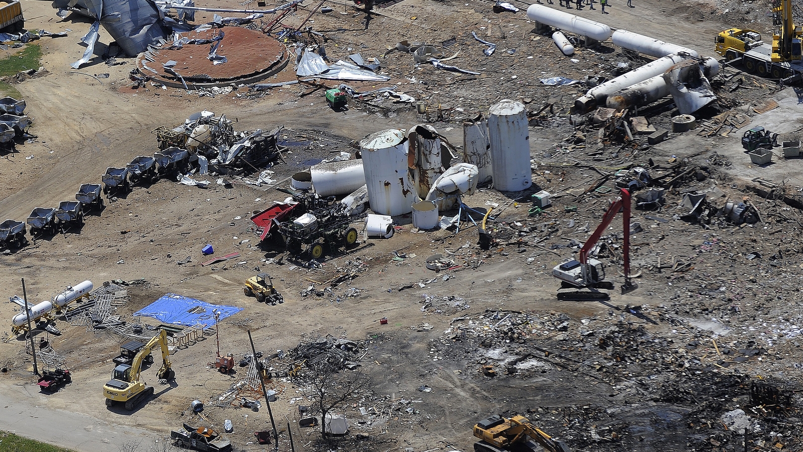 West, Texas fertiliser explosion investigated