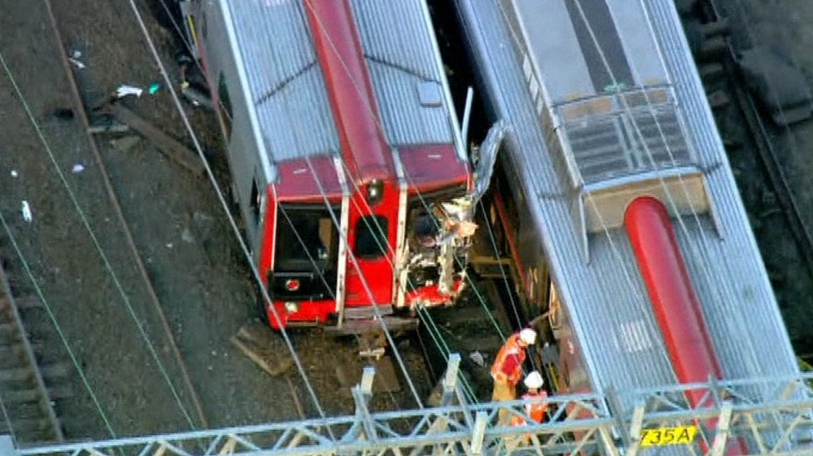 Dozens injured in US train crash