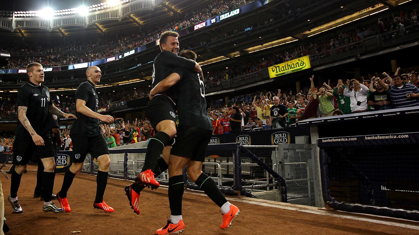 St Ledger rues disallowed goal for game Irish