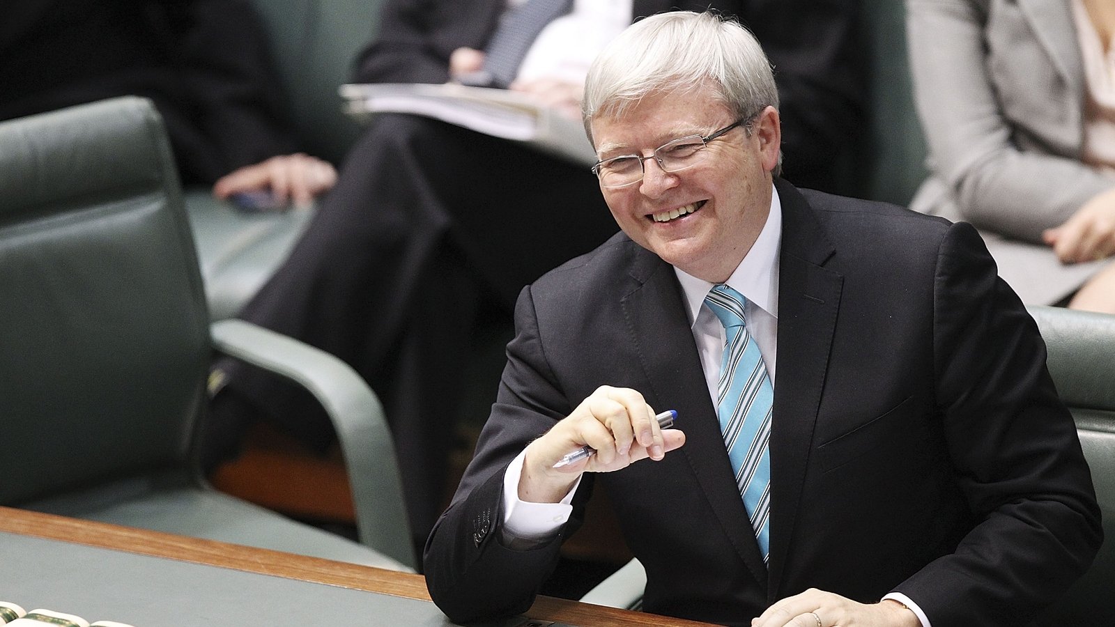 Kevin Rudd sworn in as Australian PM
