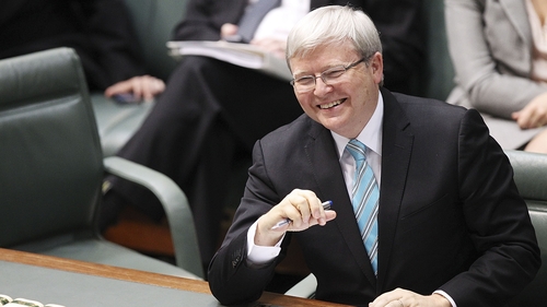 Kevin Rudd sworn in as Australian PM