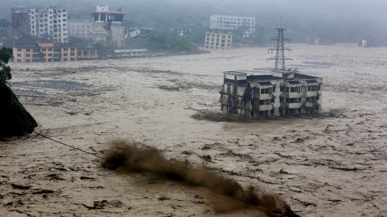 Mudslide in western China buries dozens of people