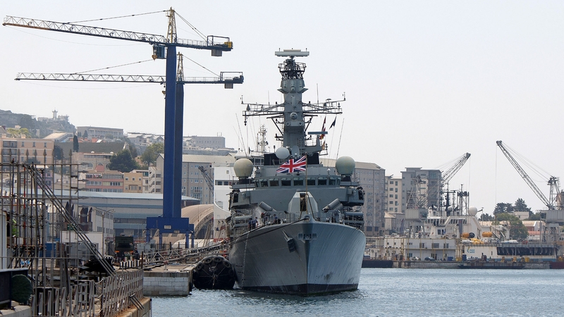 British navy ships arrive for Gibraltar exercise