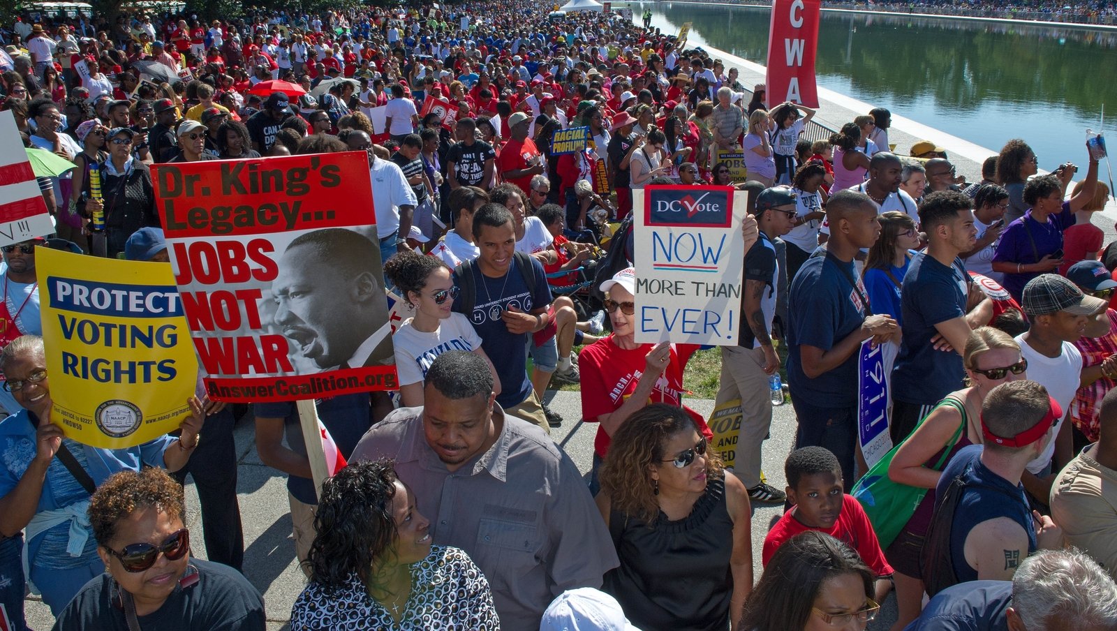 Marchers gather in US for civil rights events