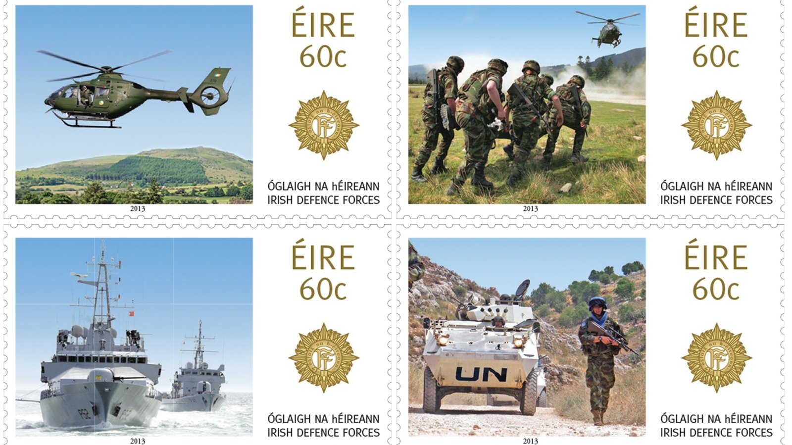 An Post launches Defence Forces stamps