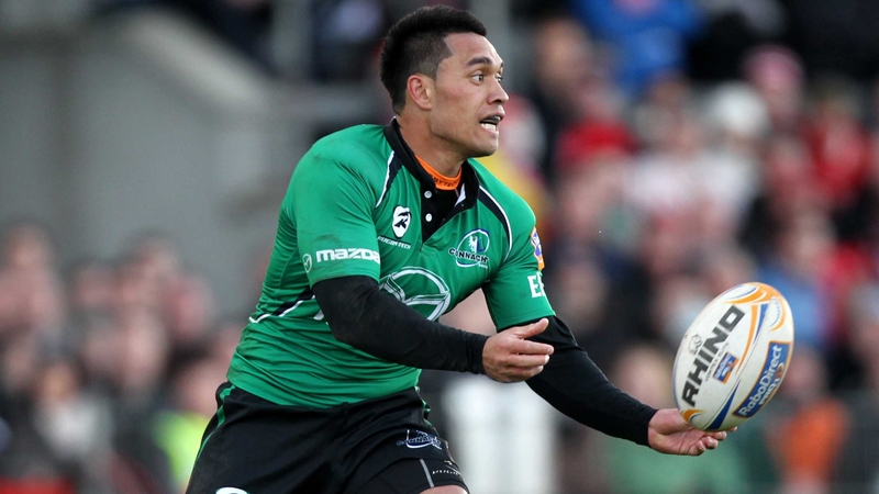 Connacht's Nikora faces five months out