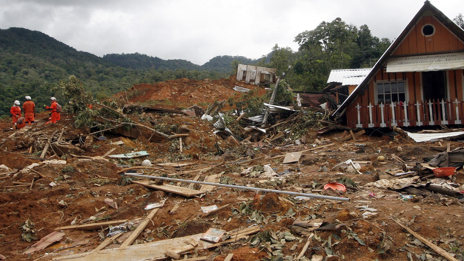 Storms in Mexico leave at least 130 dead