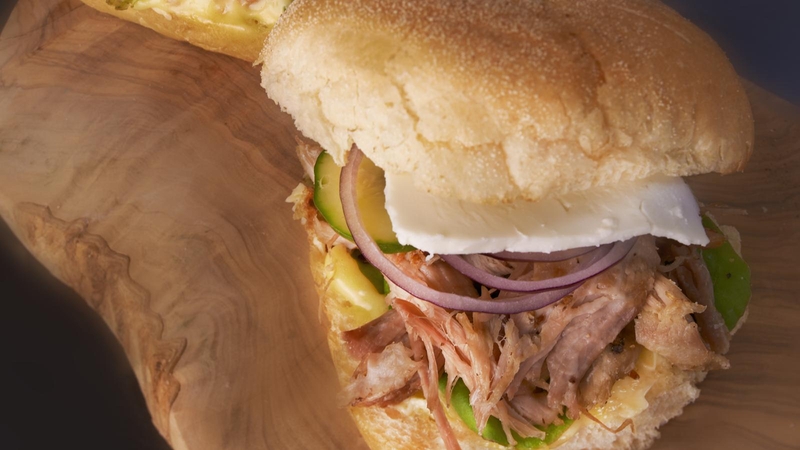 Pulled Lamb Toasted Baps