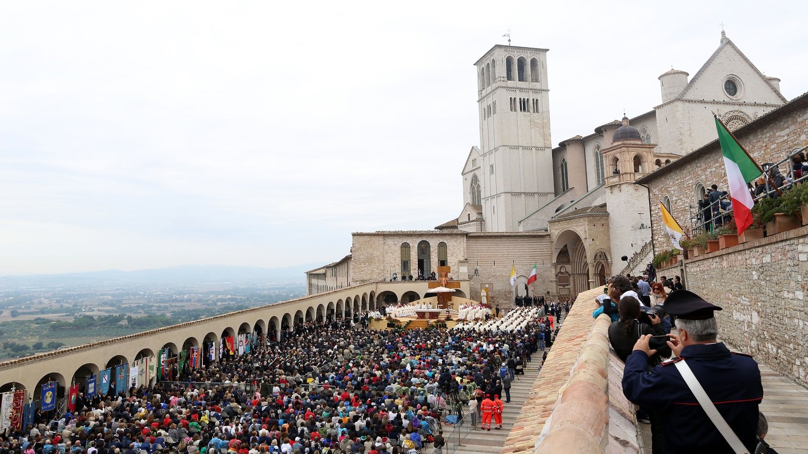 Pope Francis visits Assisi