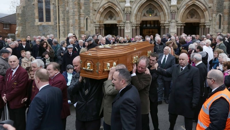 Funeral of Fr Alec Reid takes place in Belfast