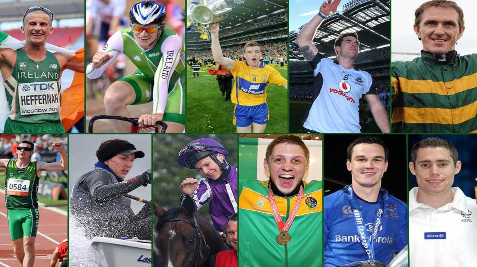 RTÉ Sports Awards 2013 - The Nominees