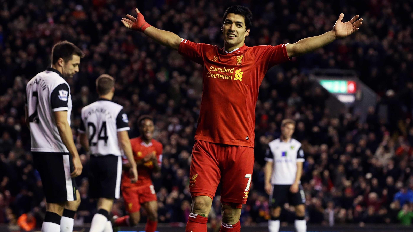 Luis Suarez returns to Liverpool