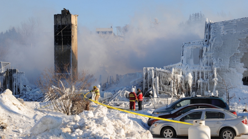 Over 30 feared dead after Quebec fire