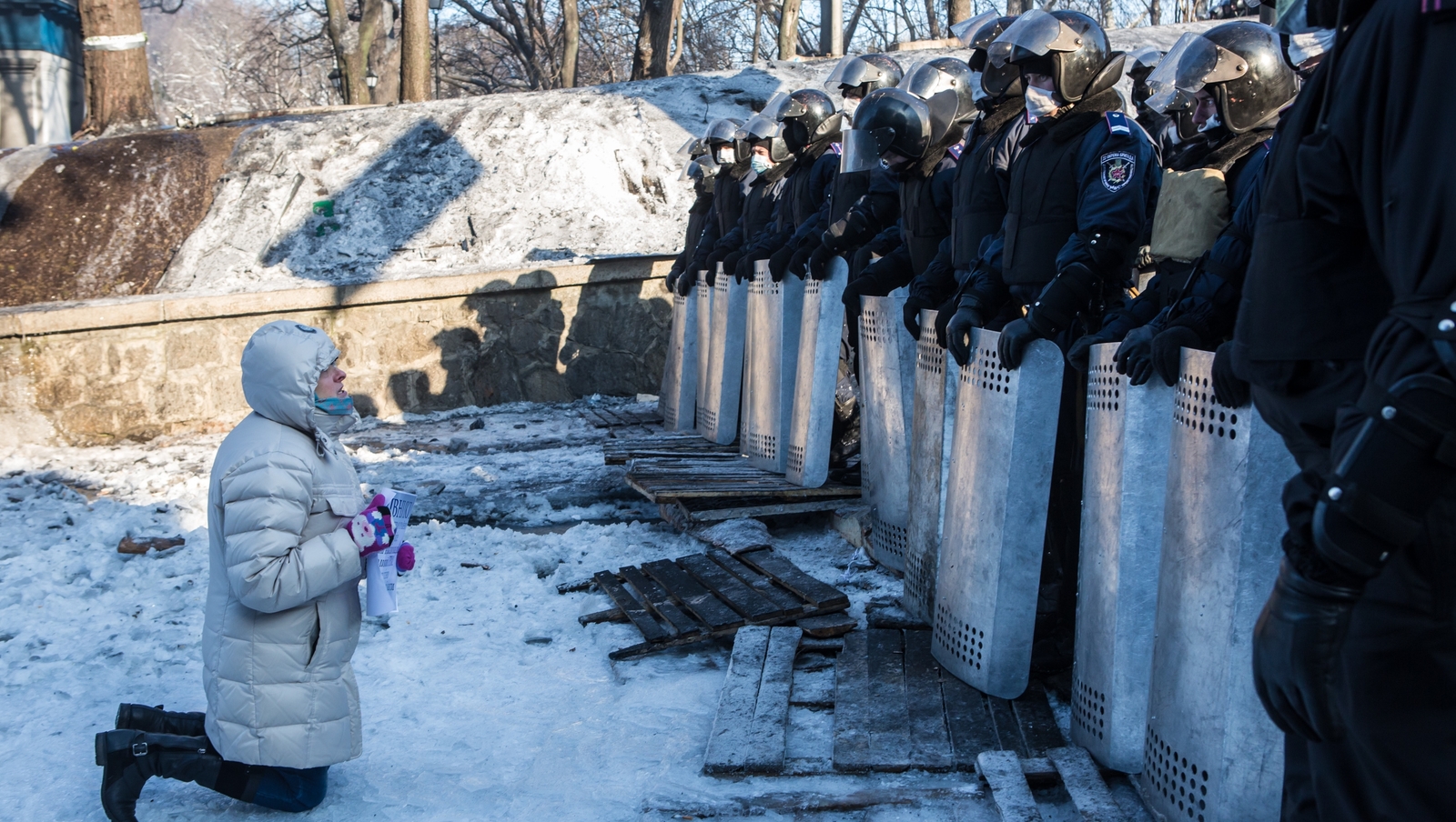 Image of the Day: Peaceful protest in Kiev