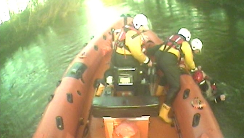 RNLI rescue man from Nenagh River