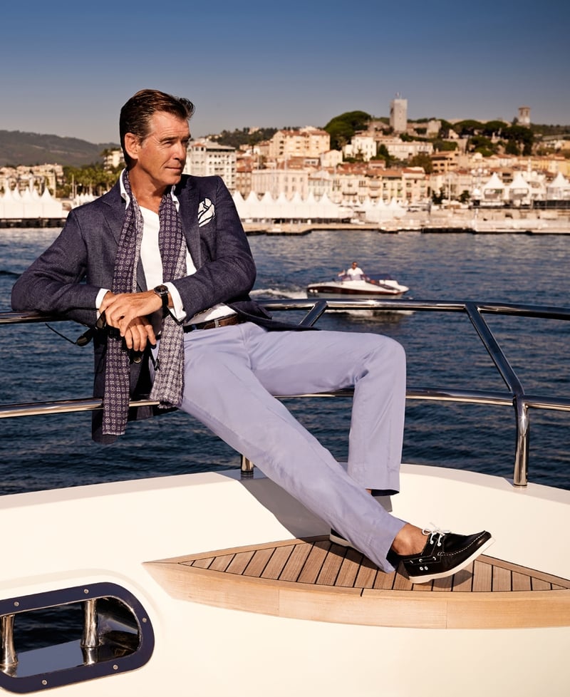 Pierce Brosnan for Hackett Q&A