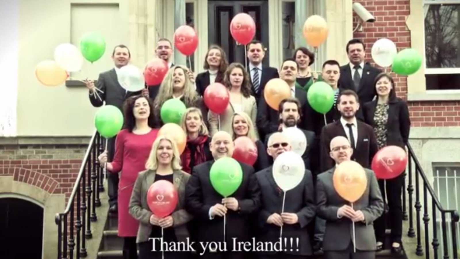 Polish embassy releases Irish 'thank you' video