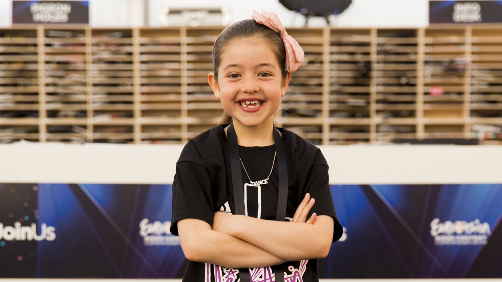 Irish girl part of Eurovision interval act