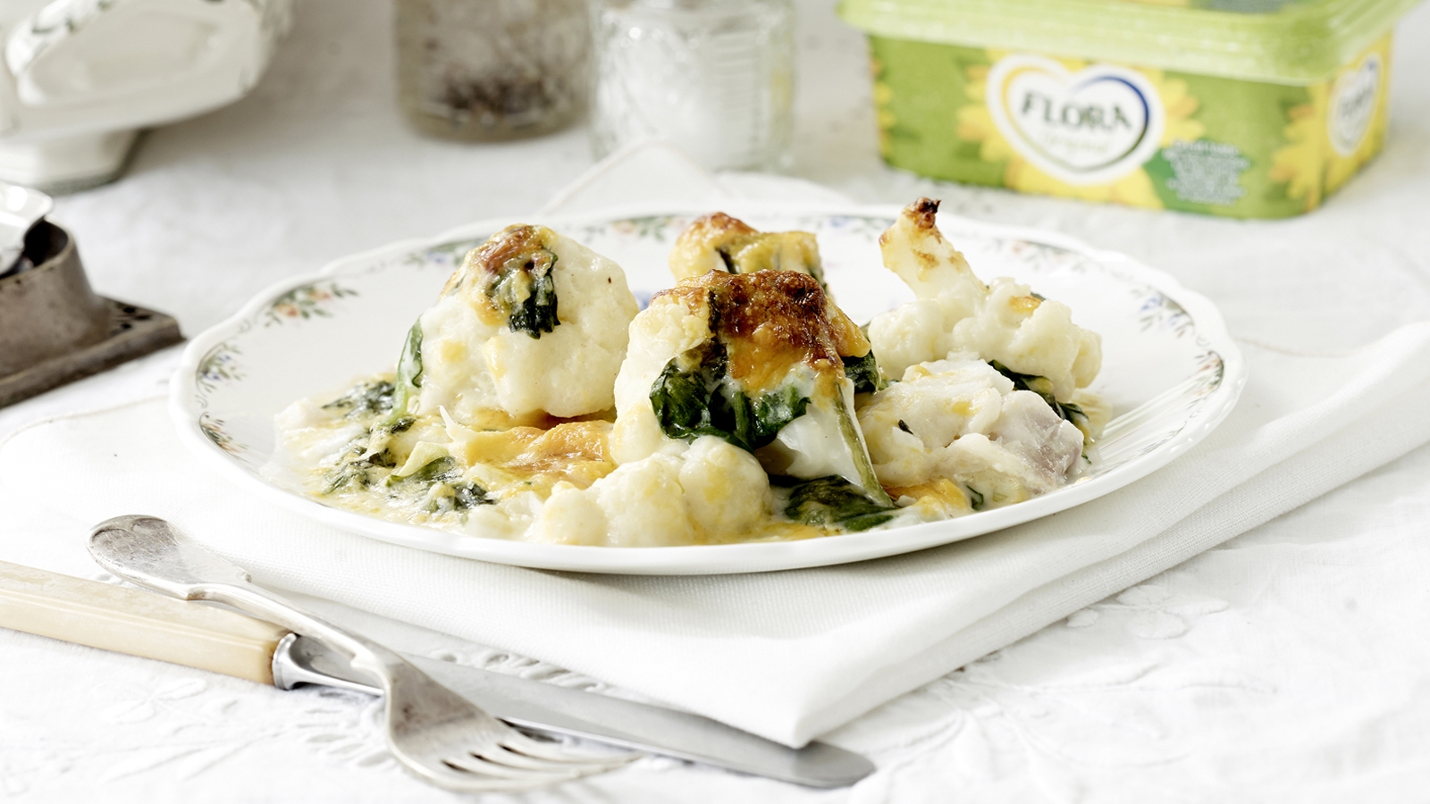 Cod & Cauliflower Gratin