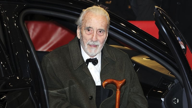 Screen great Christopher Lee dies, aged 93