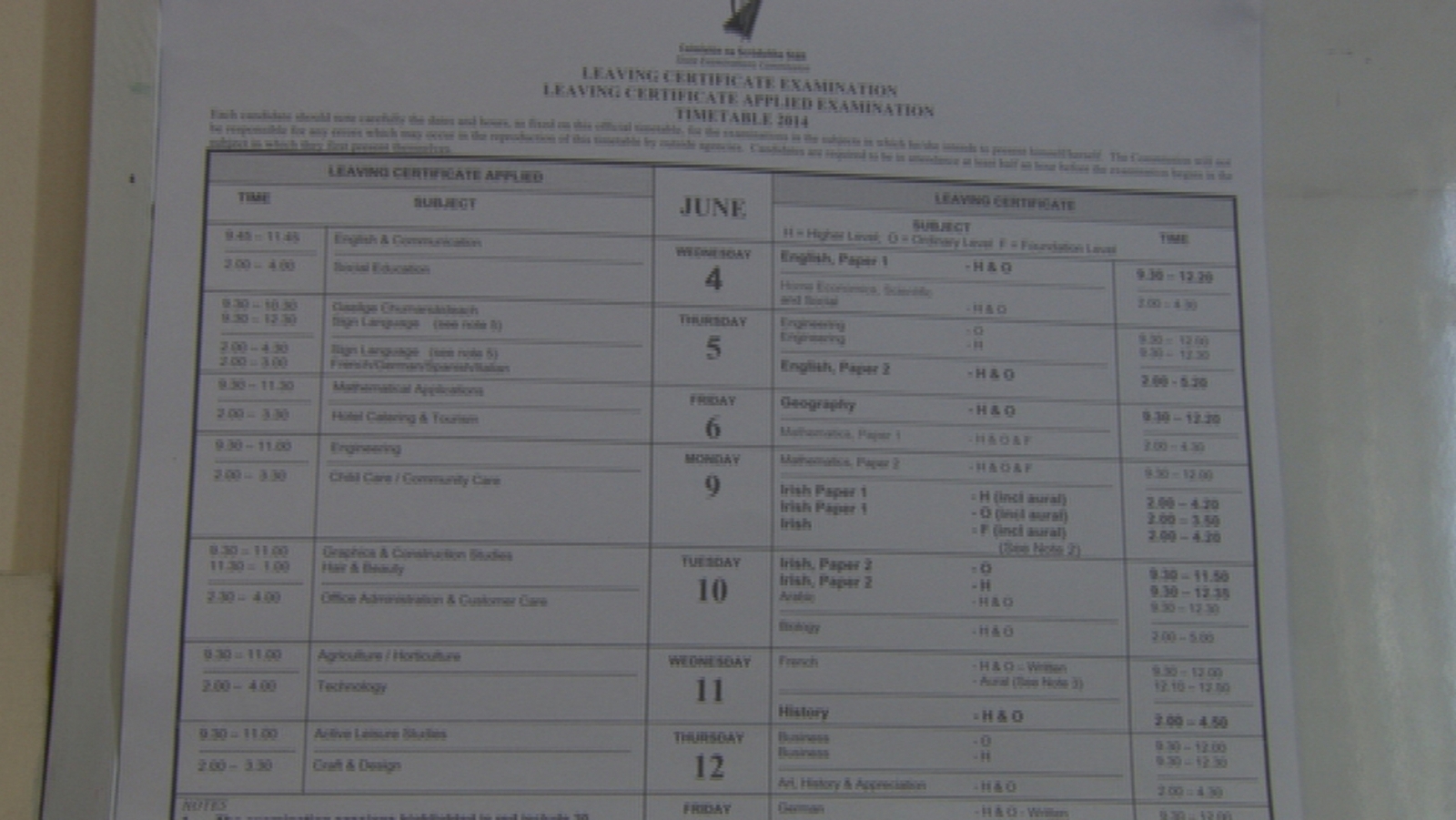Two days added to LC exam schedule to ease pressure