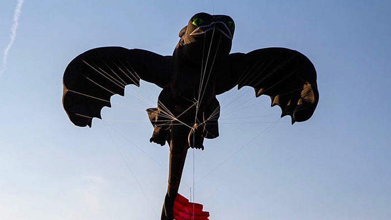 Watch! Toothless the Dragon visits London