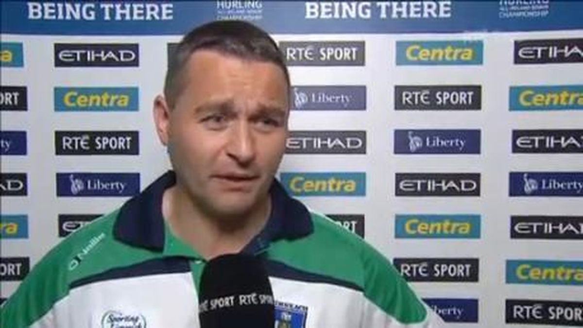 Hugh spoke to Limerick Hurling manager TJ Ryan | Game On - RTÉ 2FM