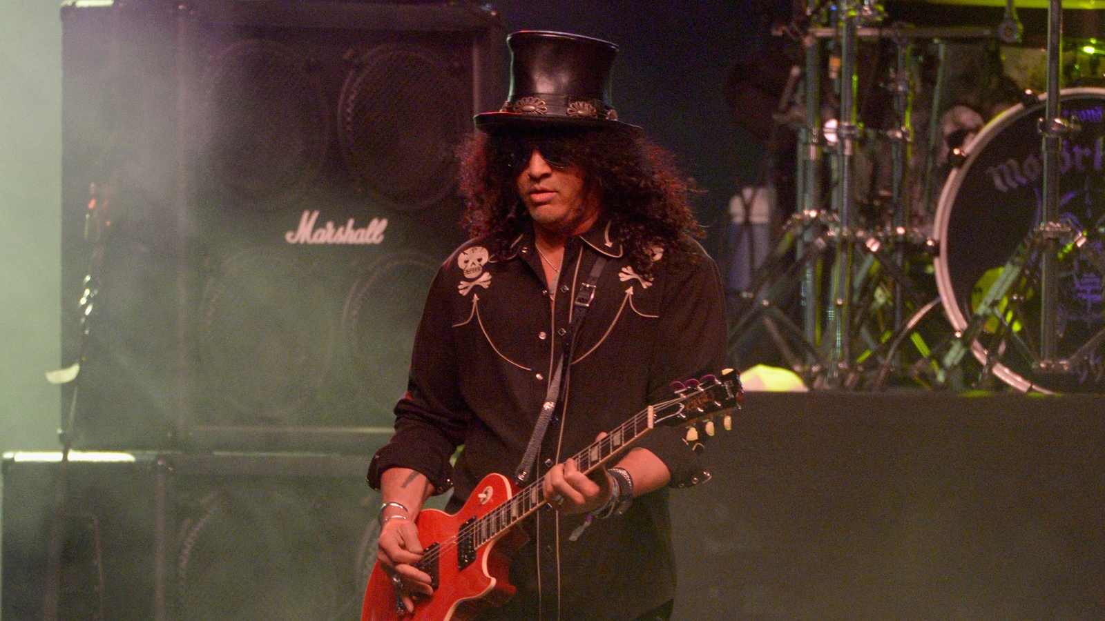 Watch! Slash shares musical inspirations