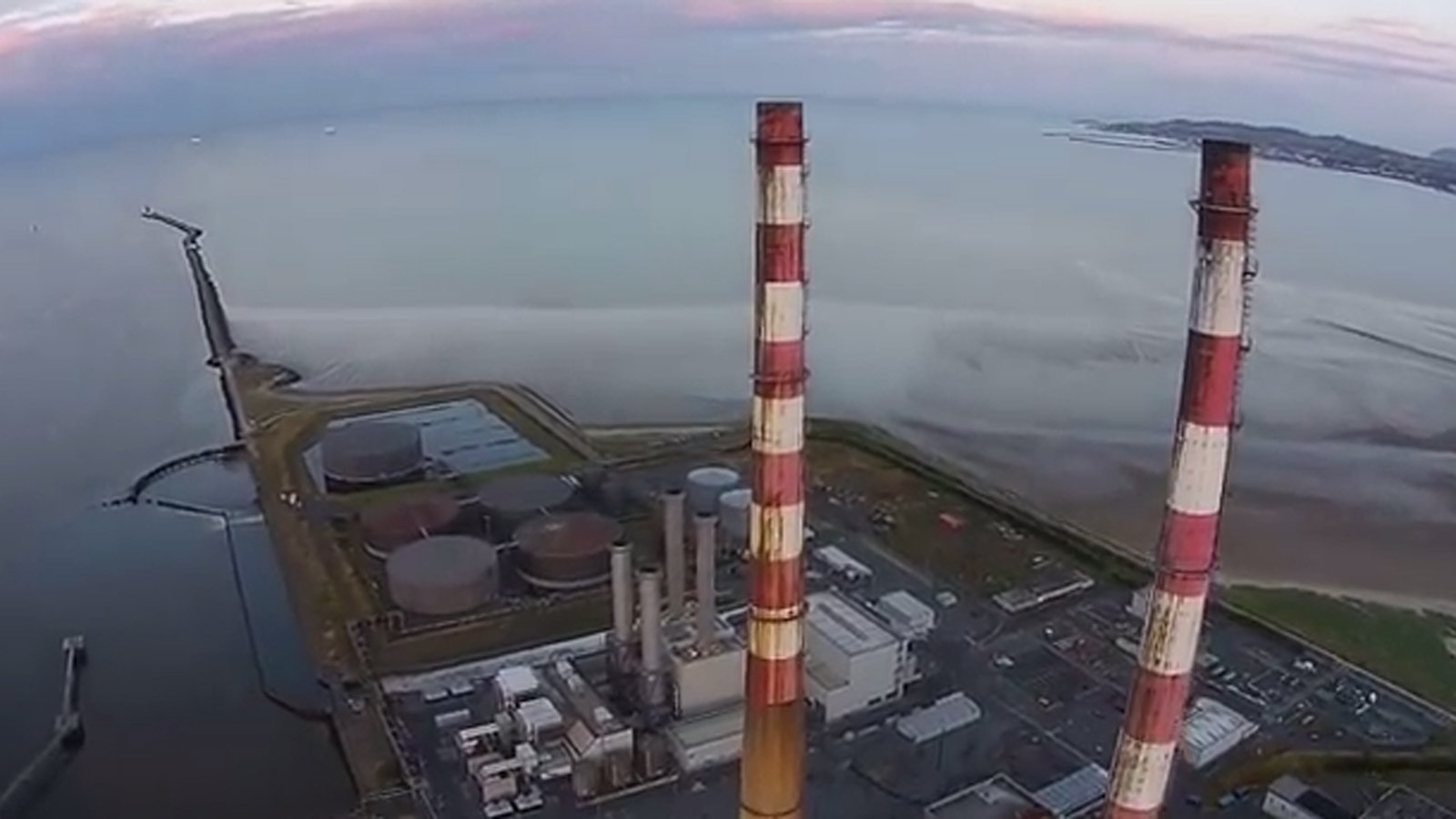 Watch! Go inside the Poolbeg chimneys
