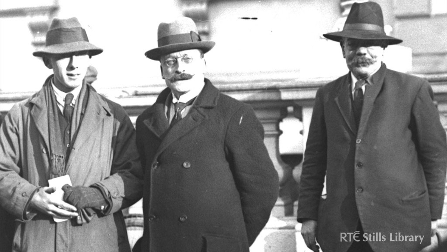 RTÉ Archives | Who are these men with Arthur Griffith?