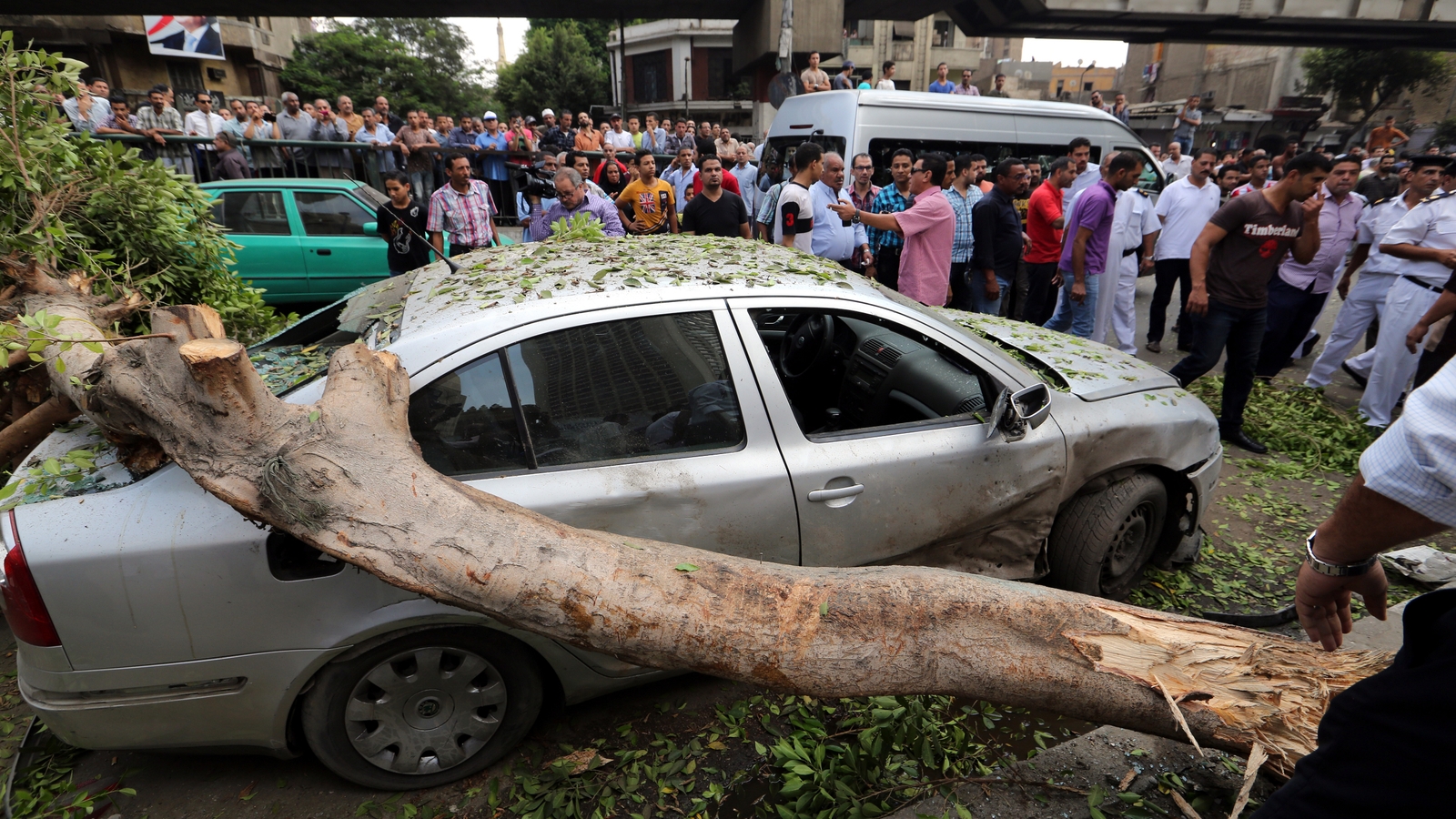 At least three dead after blast in central Cairo