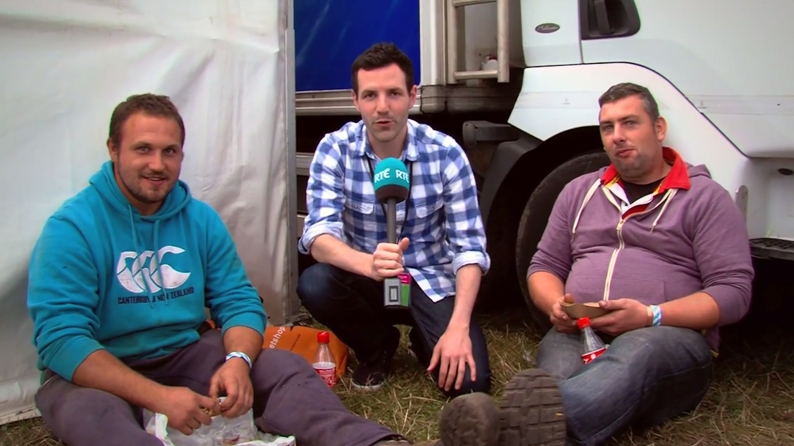 Watch! Colm Flynn has the craic at the Ploughing