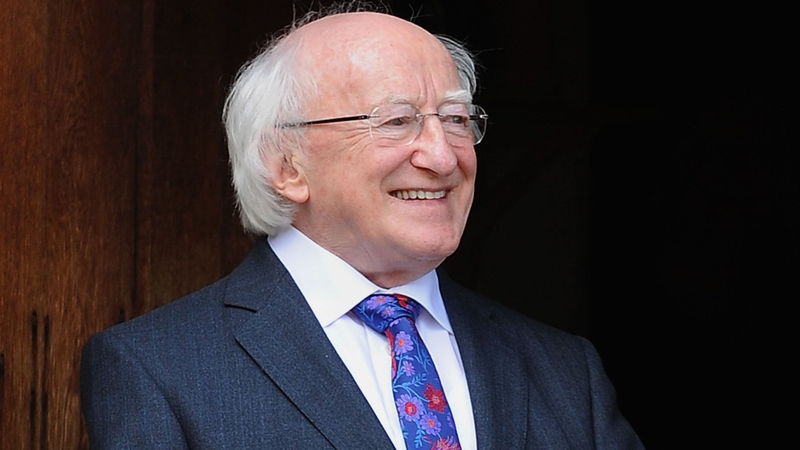 President Michael D Higgins celebrates 80th birthday