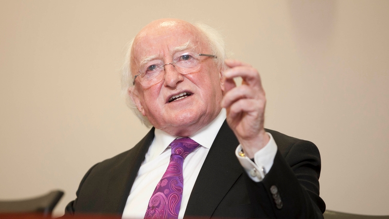 President Higgins in St Patrick's Day message