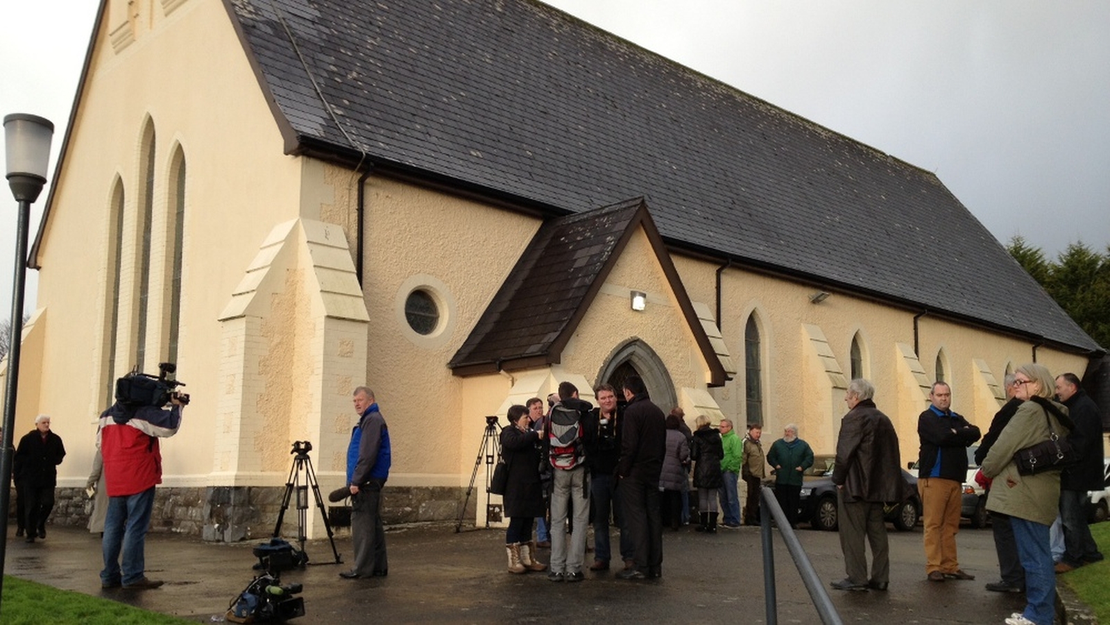 Funeral of Jackie Healy-Rae in Co Kerry