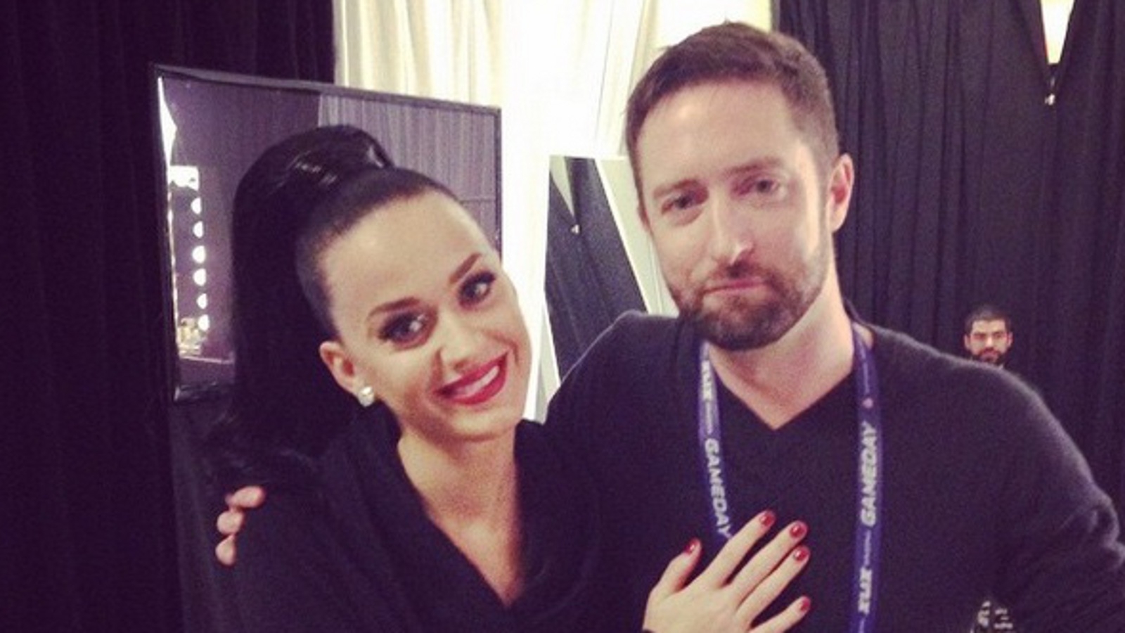 Dubliner Baz Halpin behind Katy Perry's Super Bowl